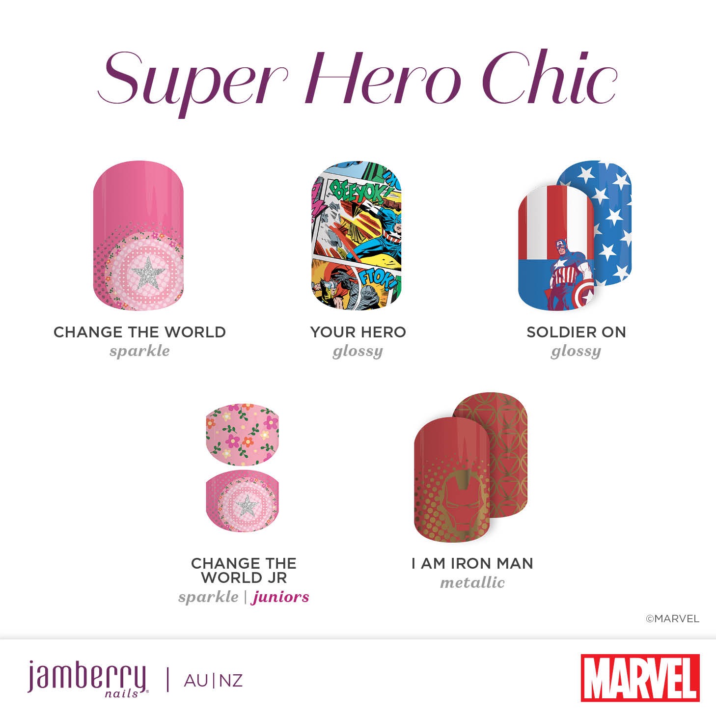 MARVEL Presented by Jamberry - Jambeautiful